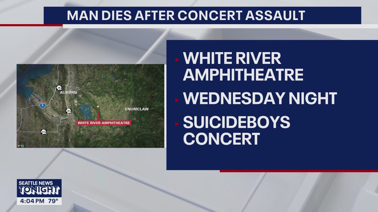 Man dies after aggravated assault at White River Amphitheater | FOX 13 ...
