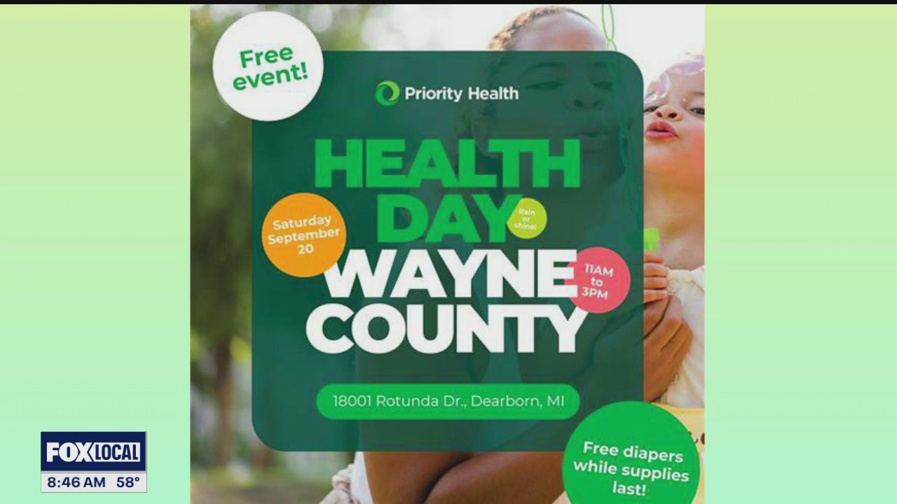 Priority Health hosts Wayne County Health Day | FOX 2 Detroit