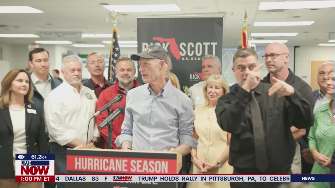 Sen. Scott warns Floridians to 'get the hell out' | LiveNOW from FOX