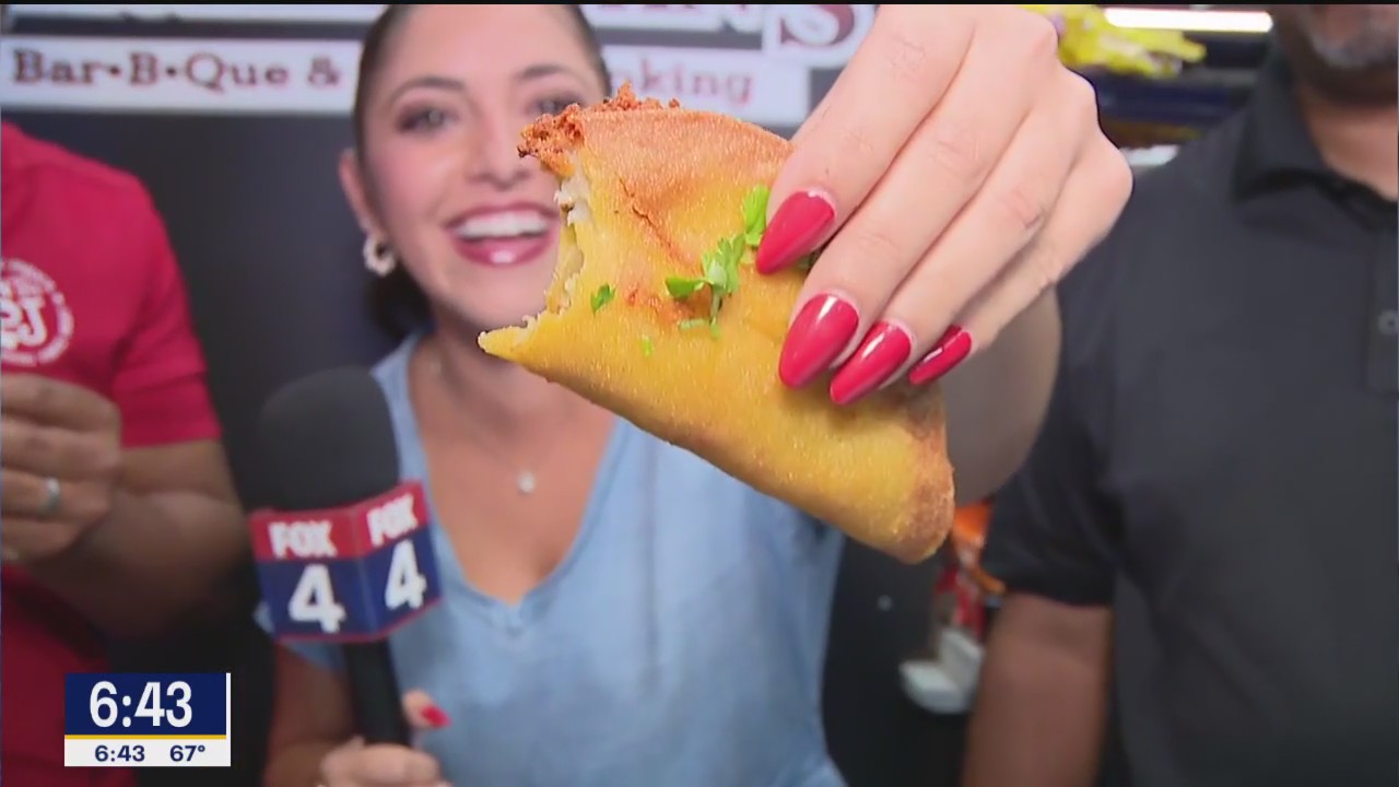 Payton tries deep-fried deli tacos at the state fair | FOX 4 Dallas ...