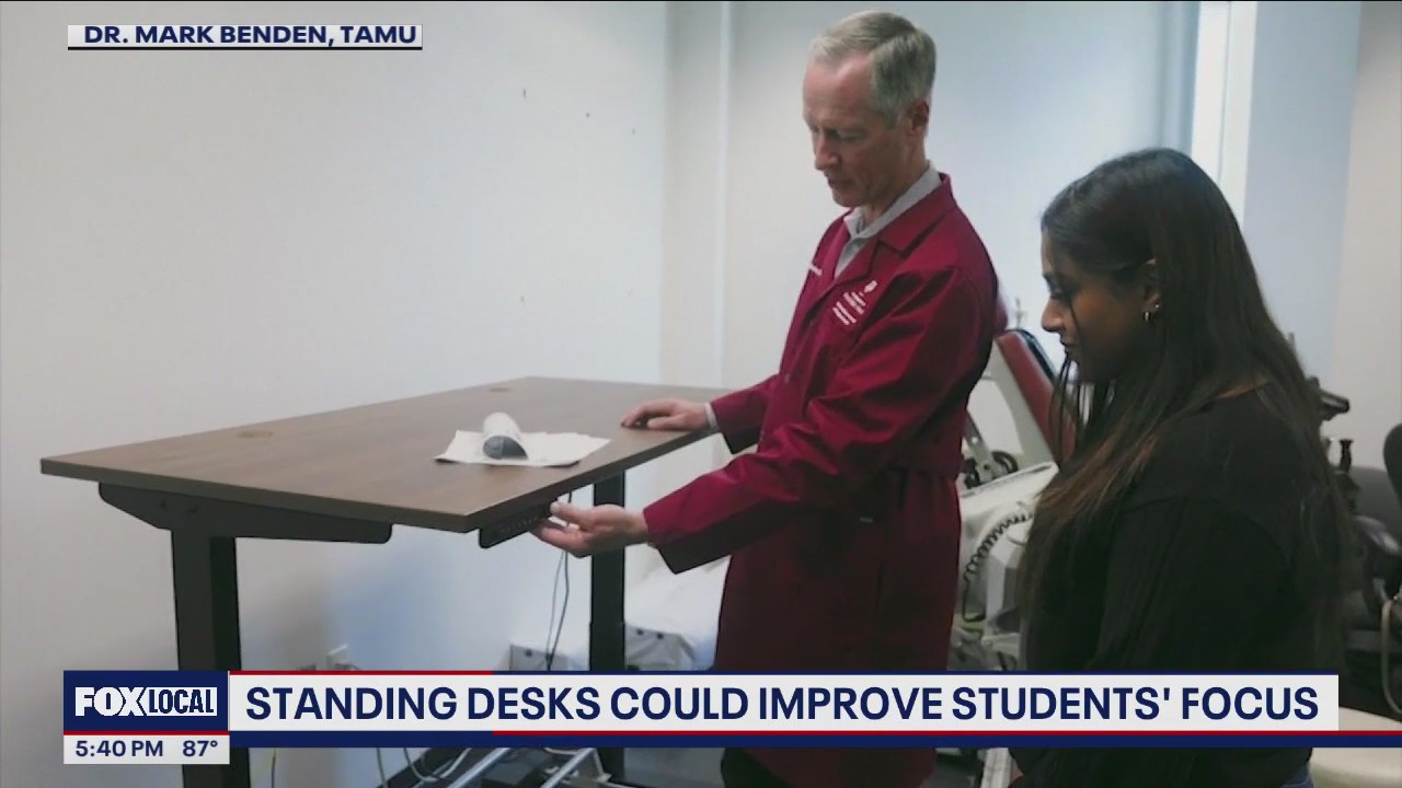 Standing desks could improve students' focus | FOX 13 Seattle