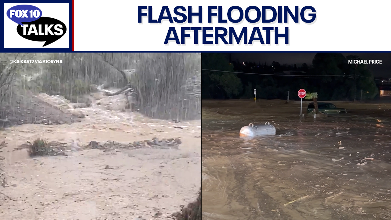 Flash flooding batters Arizona | FOX 10 Talks | FOX 10 Phoenix
