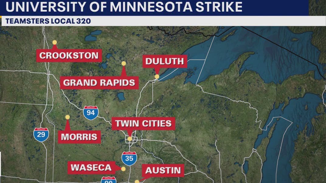 U of M workers on strike cited by police for 'obstructing lawful order ...