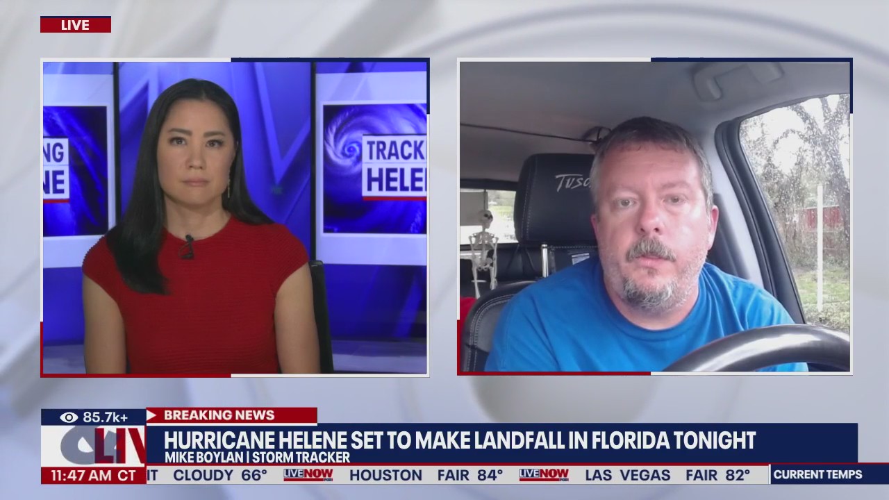 Tracking Helene: Storm Tracker Mike Boylan | LiveNOW from FOX