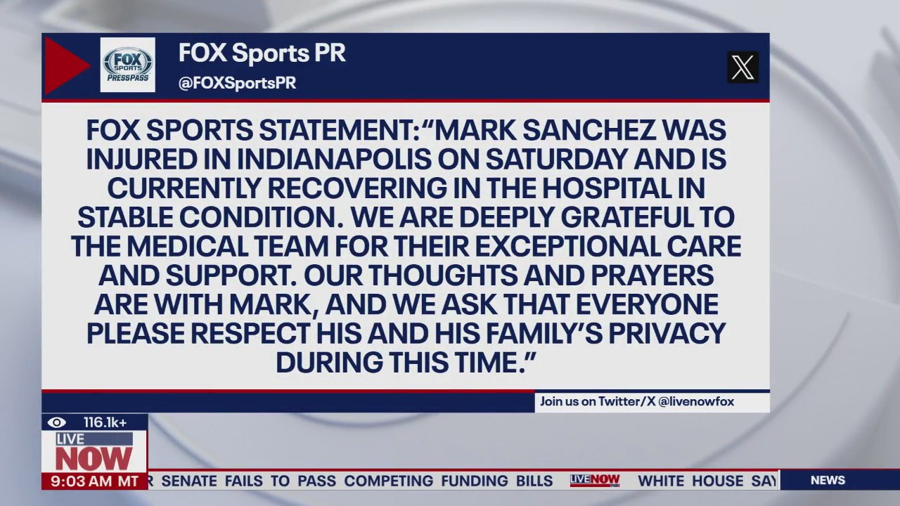 Mark Sanchez now faces felony charge after stabbing incident in Indianapolis | KTVU FOX 2