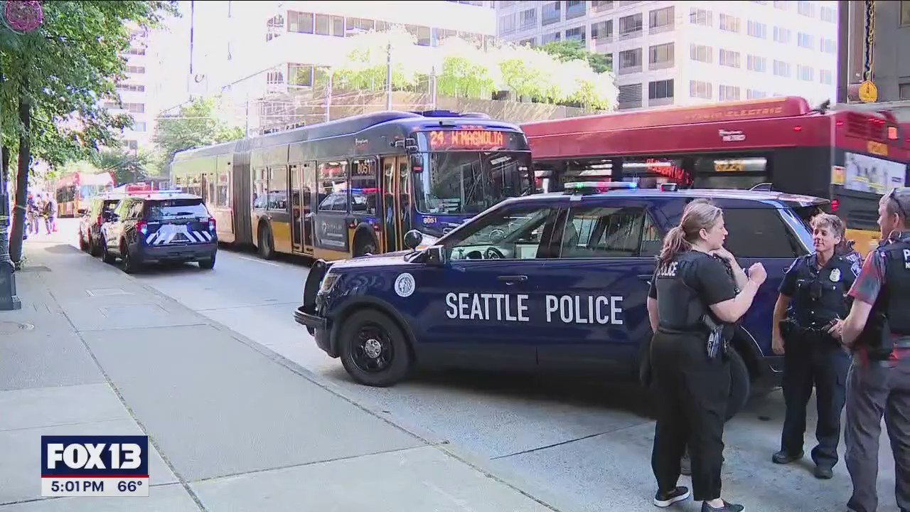 Armed woman in standoff at FBI Seattle building | FOX 13 Seattle
