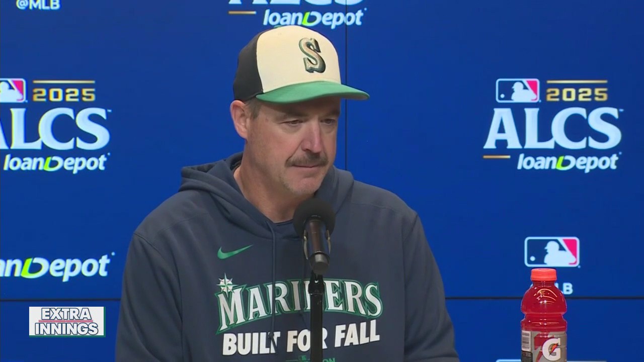 Mariners Manager Dan Wilson ahead of ALCS Game 2 | FOX 13 Seattle