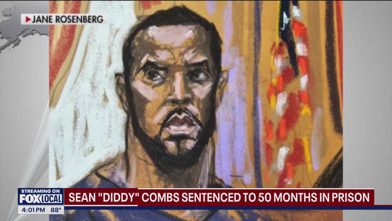Sean 'Diddy' Combs sentenced to 50 months in prison | FOX 32 Chicago