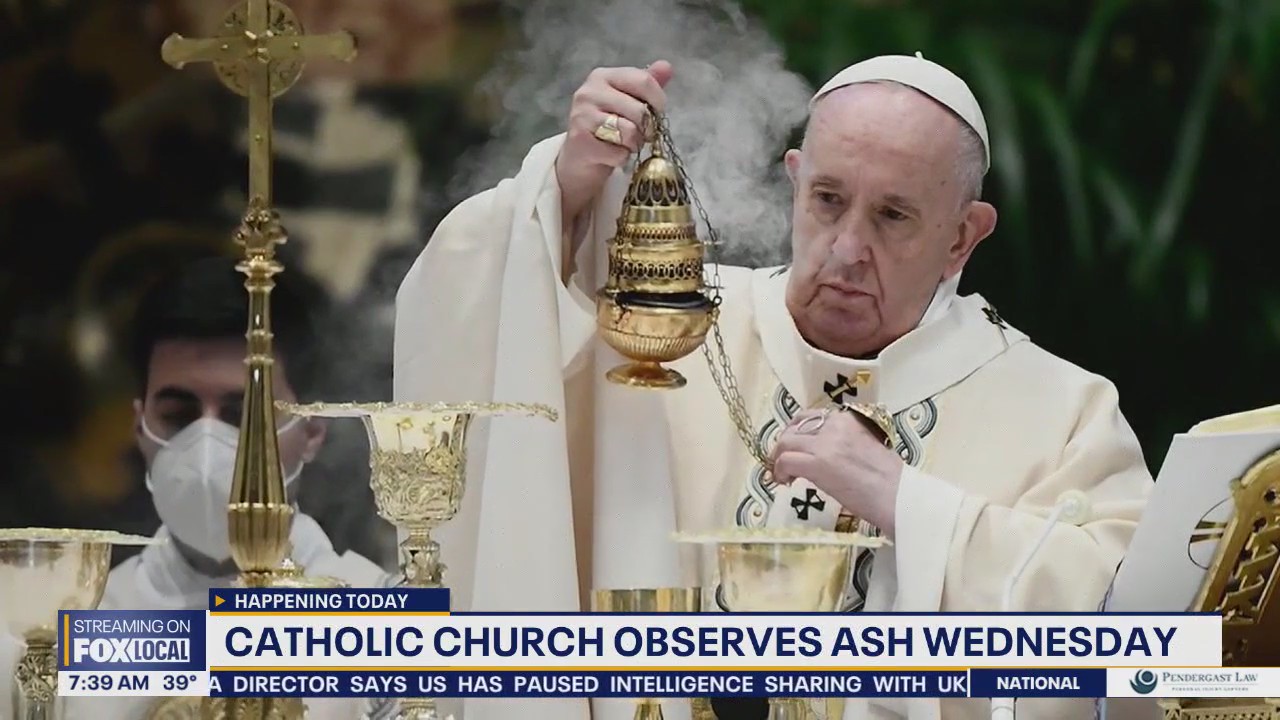 Pope Francis' health is closely monitored during Ash Wednesday | FOX 13 ...