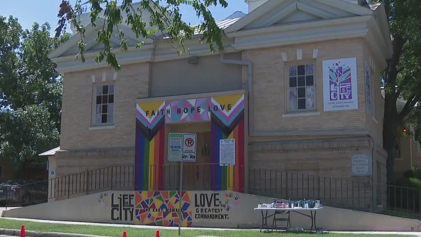 LGBTQ+ supportive church vandalized as Austin Pride Month begins | FOX 7 Austin