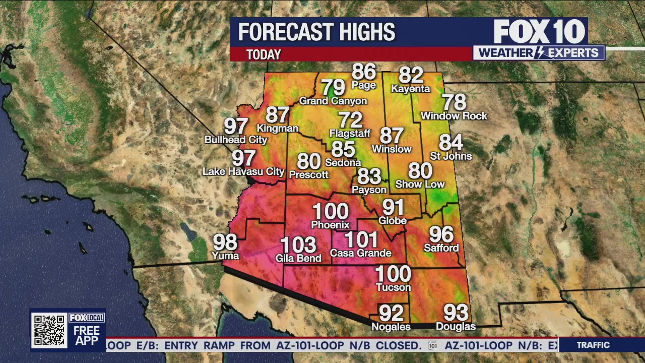Morning Weather Forecast - 10/2/25 | FOX 10 Phoenix