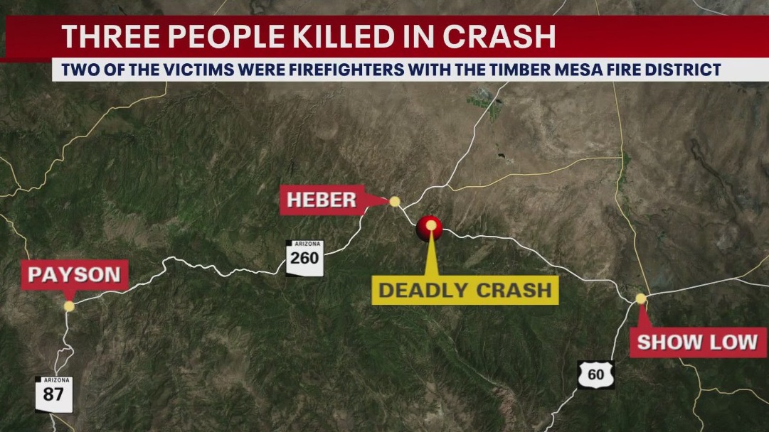 2 Timber Mesa Fire District firefighters killed in crash | FOX 10 Phoenix