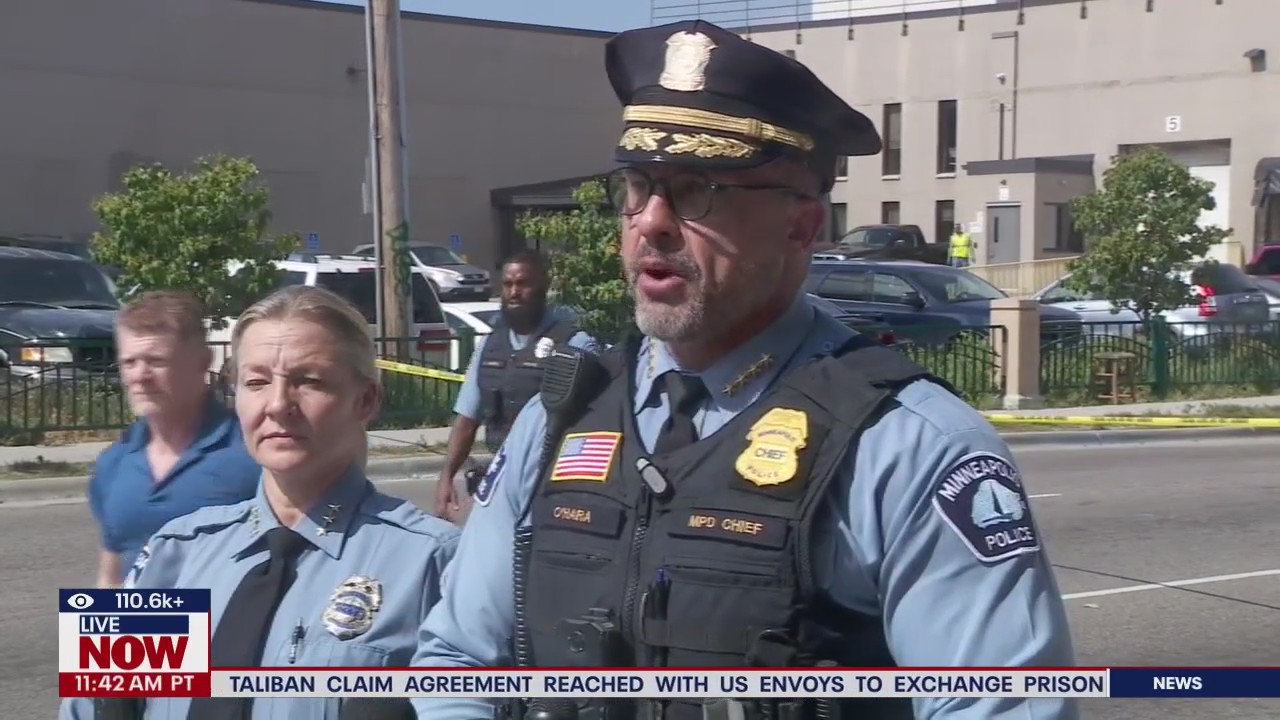 Minneapolis Police swarm transit station after shooting | LiveNOW from FOX