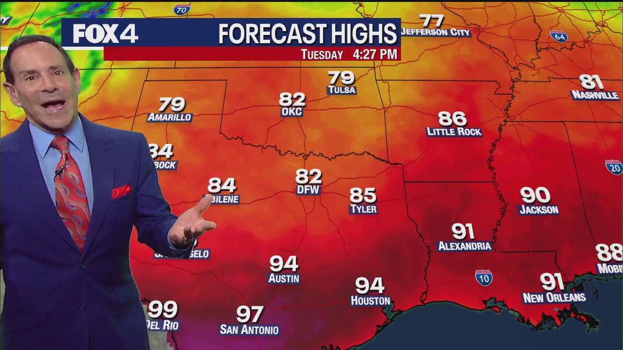 Dallas weather: Storm risk moves out, sunshine and clear skies return ...