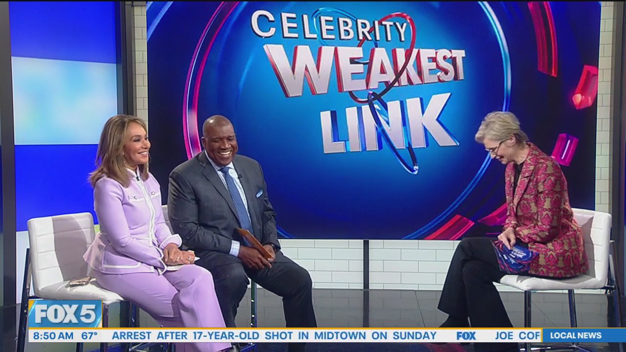 Curt & Rosanna play "Weakest Link" with Jane Lynch | FOX 5 New York