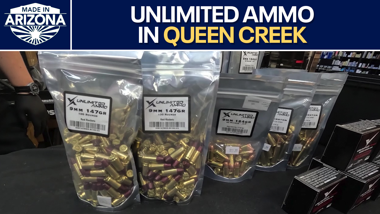 Unlimited Ammo in Queen Creek | Made In Arizona | FOX 10 Phoenix