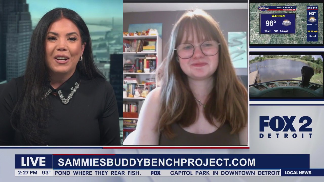 Sammie's Buddy Bench Project | FOX 2 Detroit