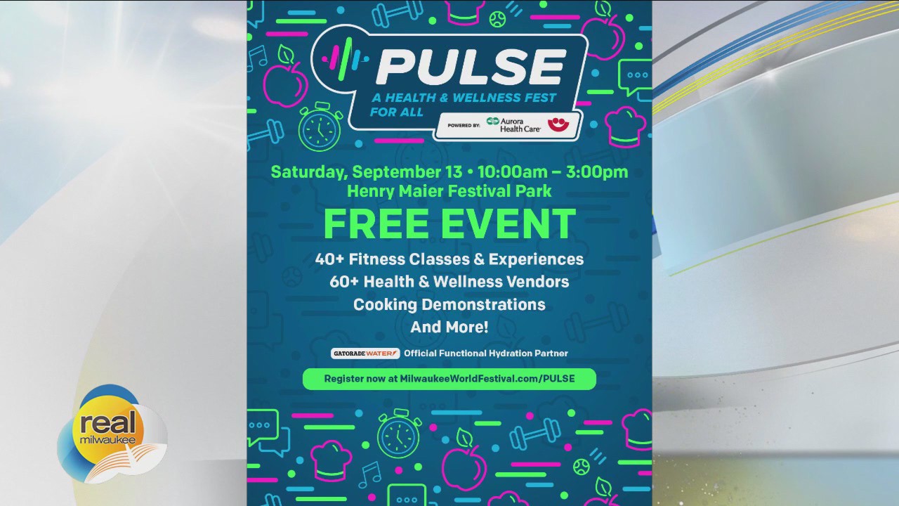 PULSE: A Health & Wellness Event for All; Sept. 13 at Henry Maier Festival Park | FOX6 Milwaukee