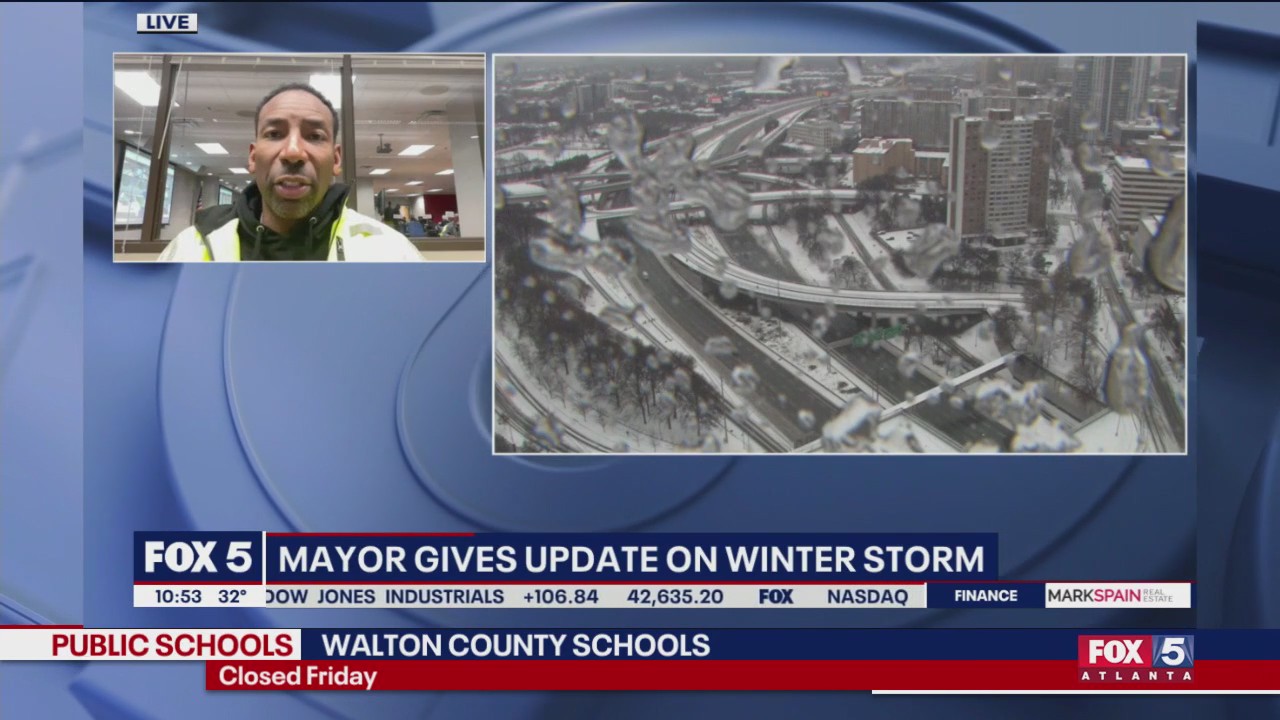 Live Atlanta winter storm updates: Heavy snow and ice cover Georgia ...